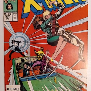 The Uncanny X-men #224 : Copper Age Comics / Grade Range - 8.5 to 9.0 ...