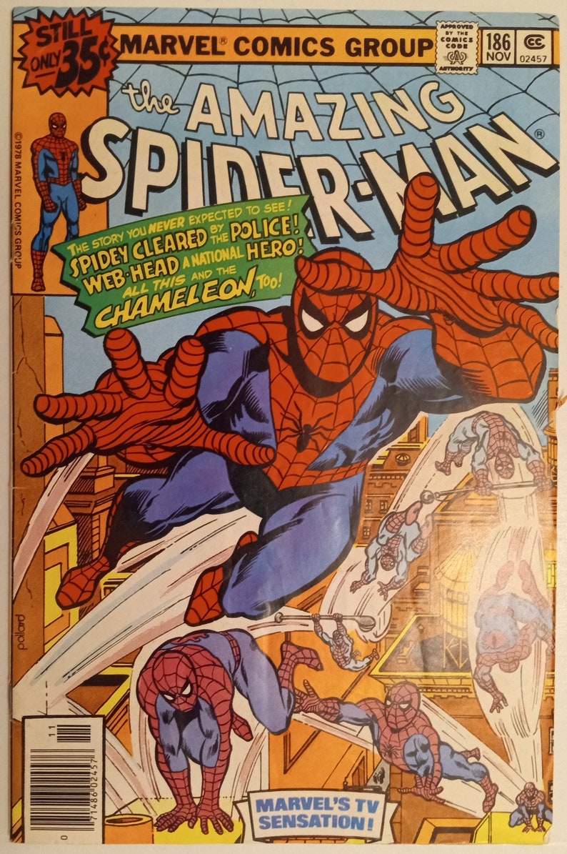 The Amazing Spider-man #186 / Grade Range - 5.0 - Etsy