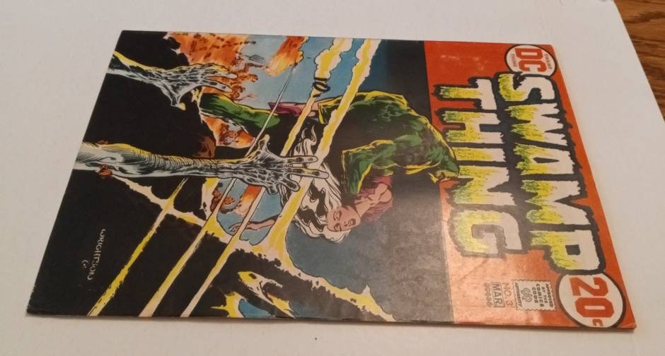 Swamp Thing 3 : Bronze Age Comics / Grade Range 6.0 to 6.5 / 1st Full ...