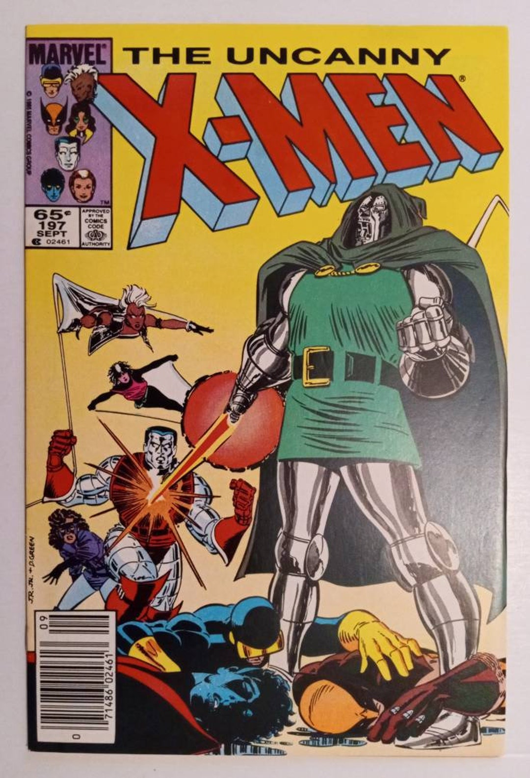 The Uncanny X-men #197 : Copper Age Comics / Grade Range - 7.5 to 8.0 ...