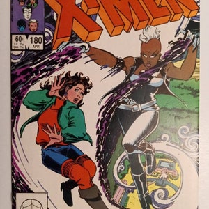 The Uncanny X-men #180 : Bronze Age Comics / Grade Range - 6.5 to 7.0 ...