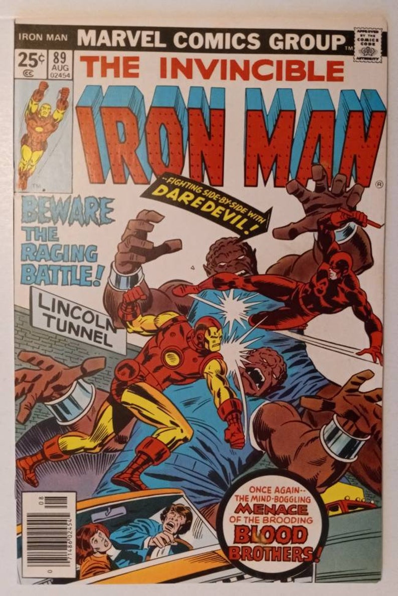 Iron Man Comics 89 : Bronze Age Comics / Grade Range 7.5 to 8.0 - Etsy