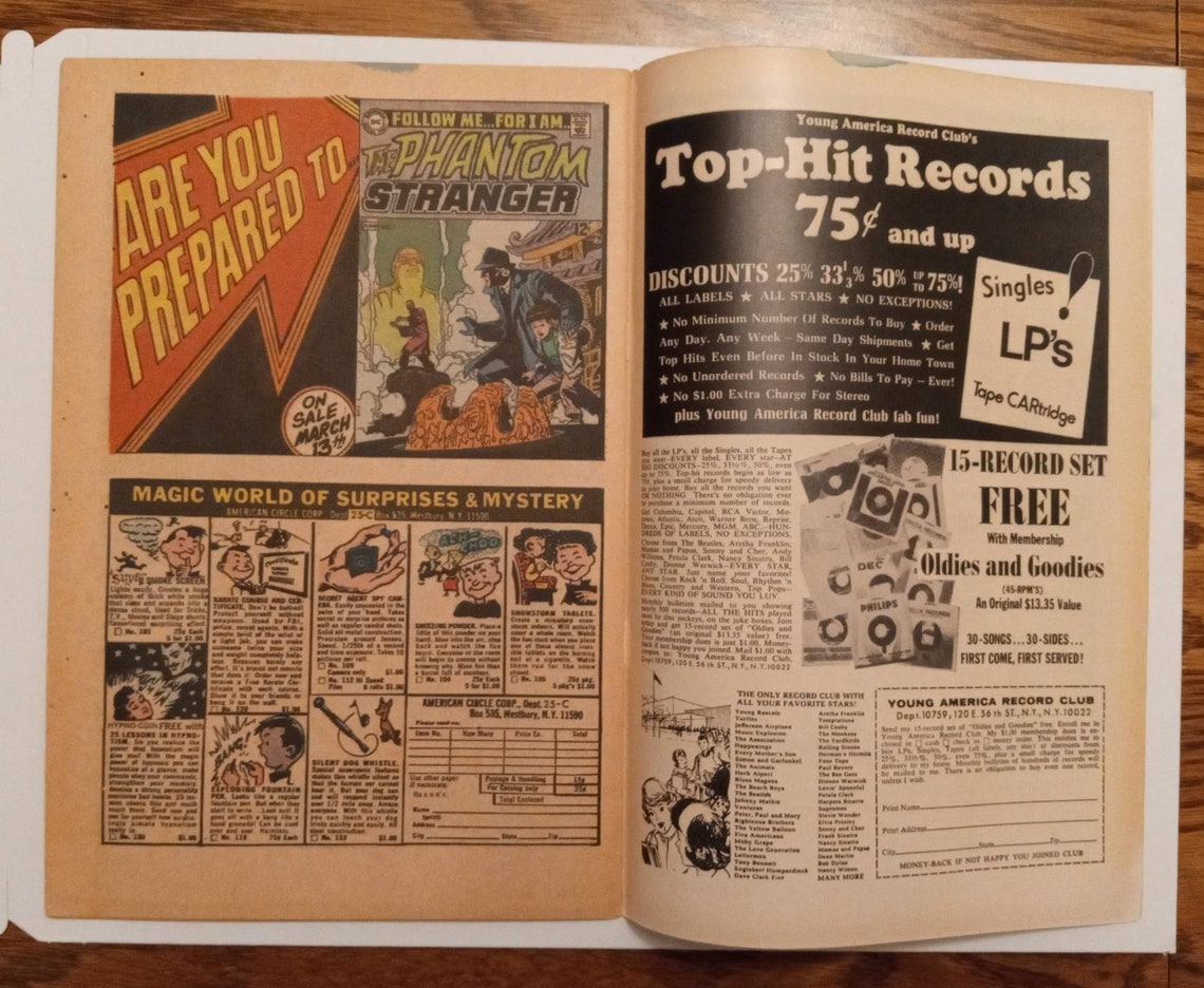 Adventure Comics 380 : Silver Age Comics / Grade Range 6.5 to 7.5 - Etsy