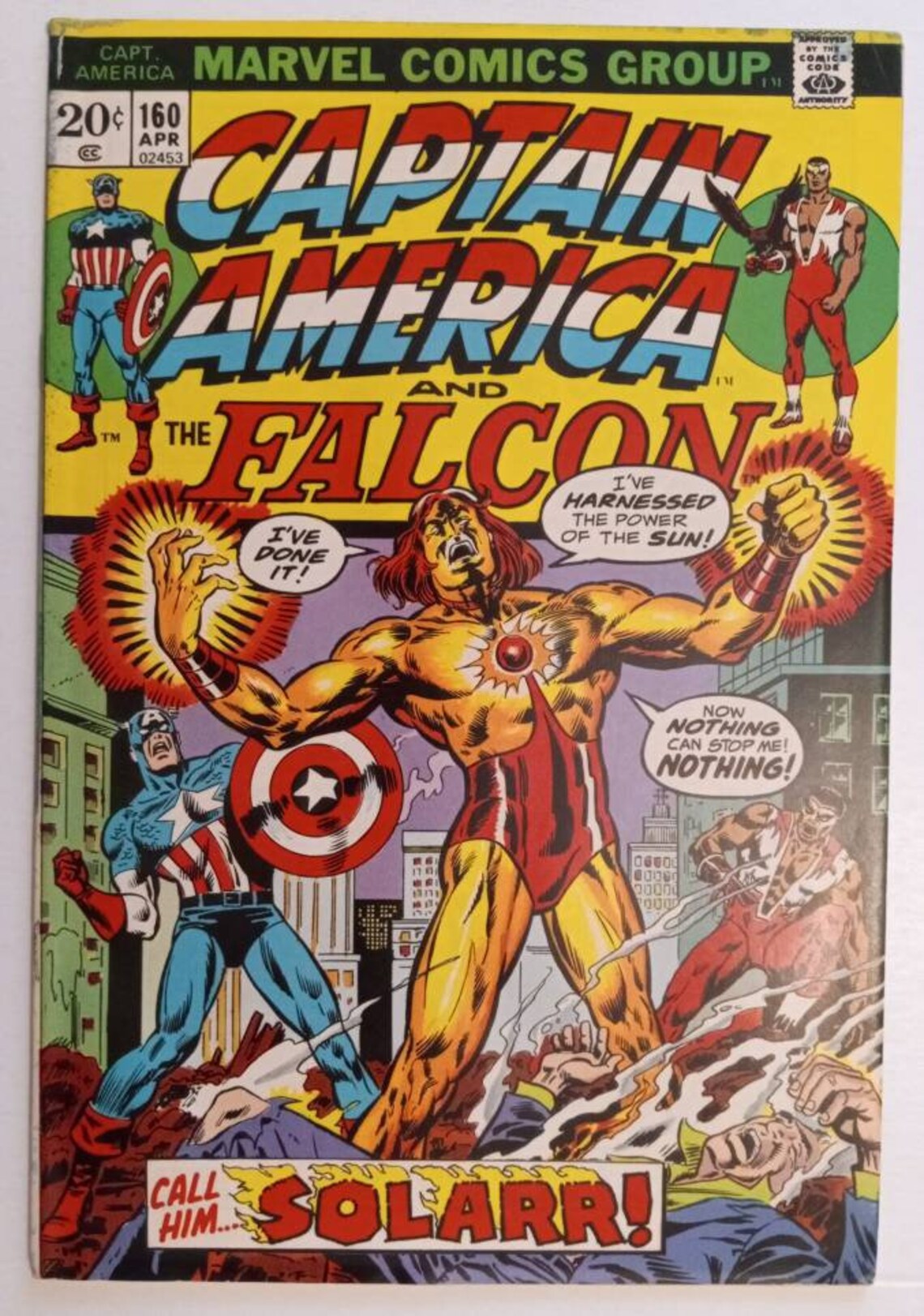 Captain America and the Falcon #160 : Bronze Age Comics / Grade Range ...
