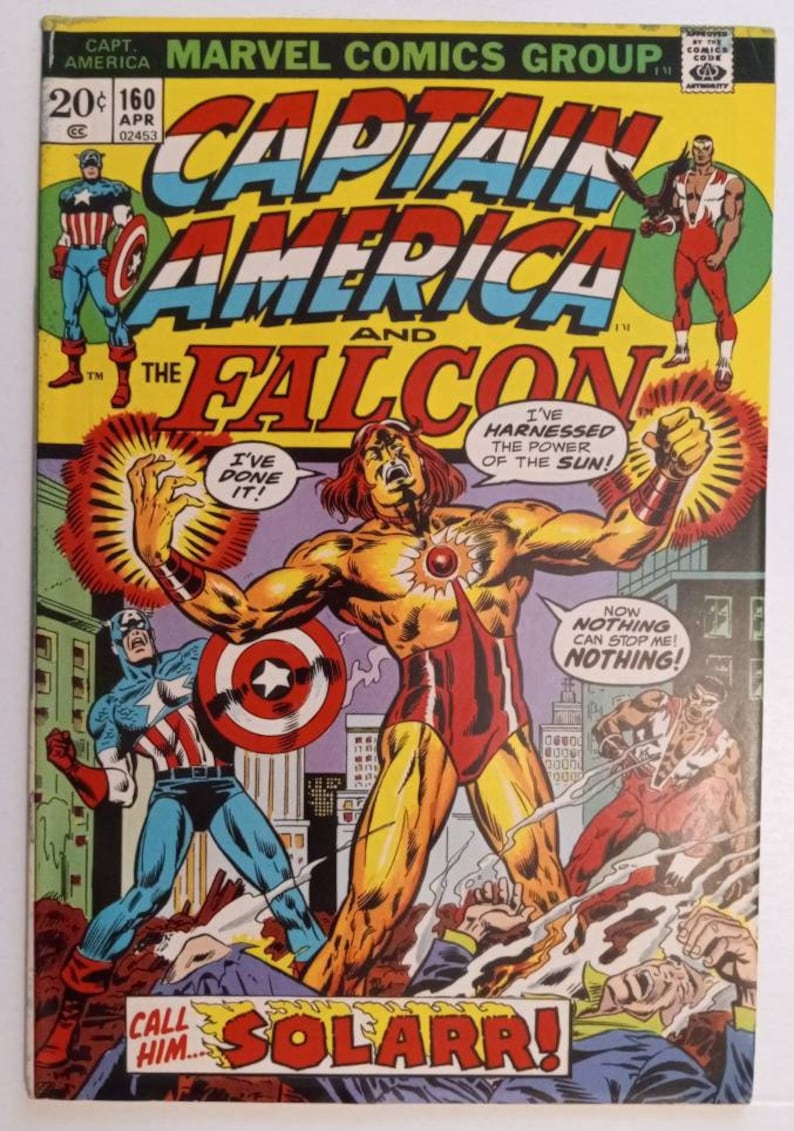 Captain America and the Falcon #160 : Bronze Age Comics / Grade Range ...