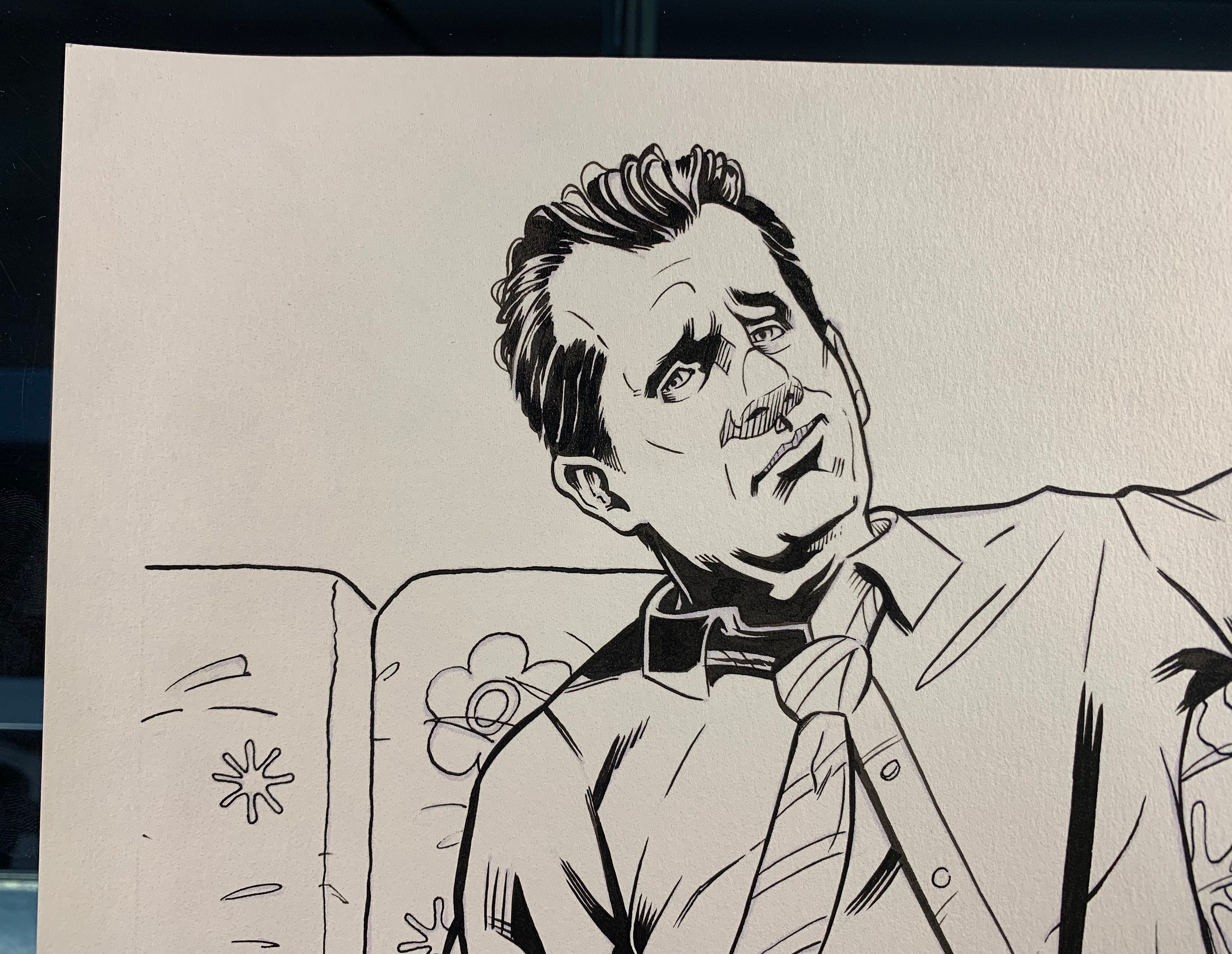 Al Bundy Original Art Married With Children Original Wall Decor 90s ...