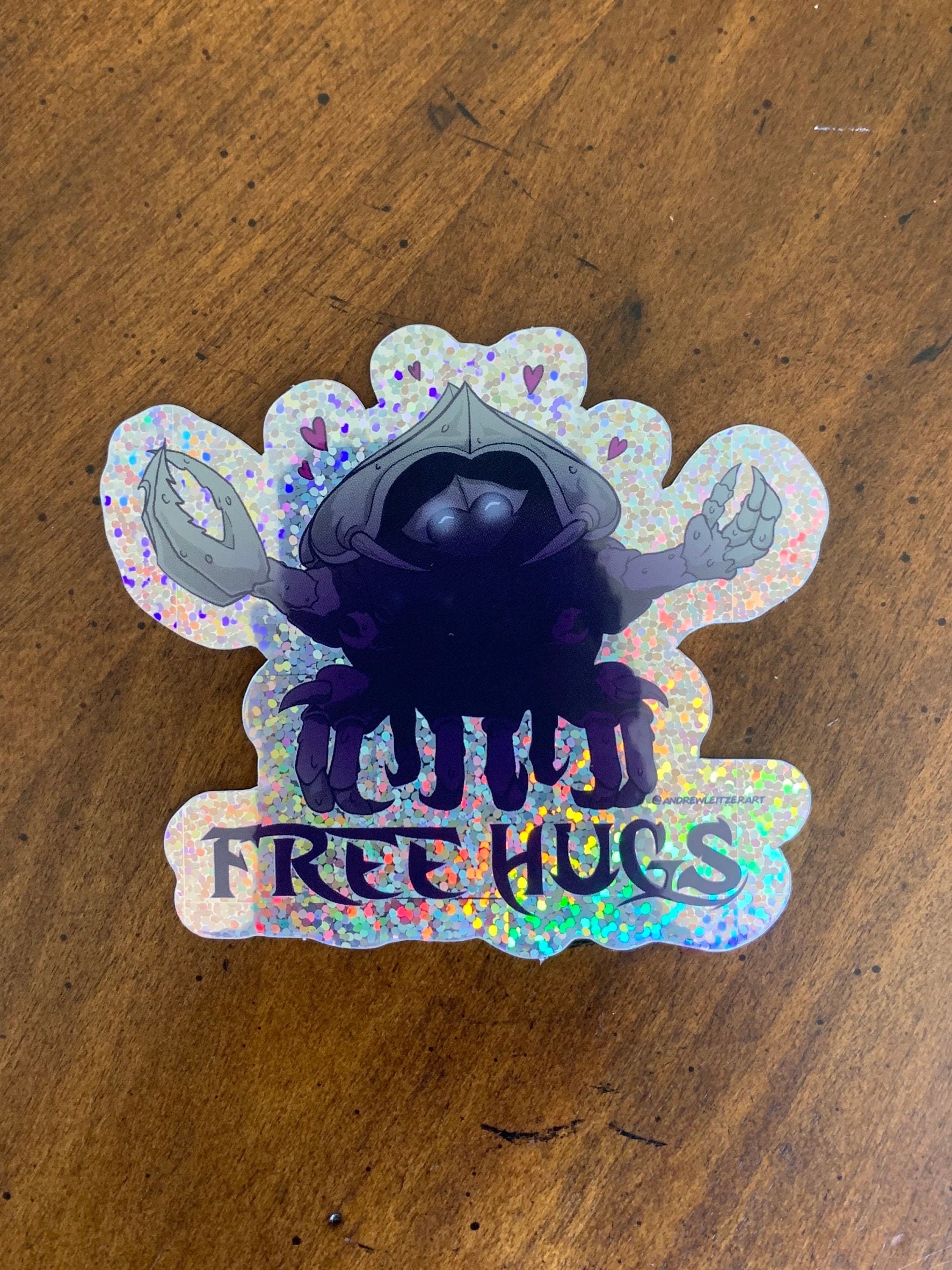 The Dark Crystal Sticker Free Hugs Garthim Glitter Dark - Etsy