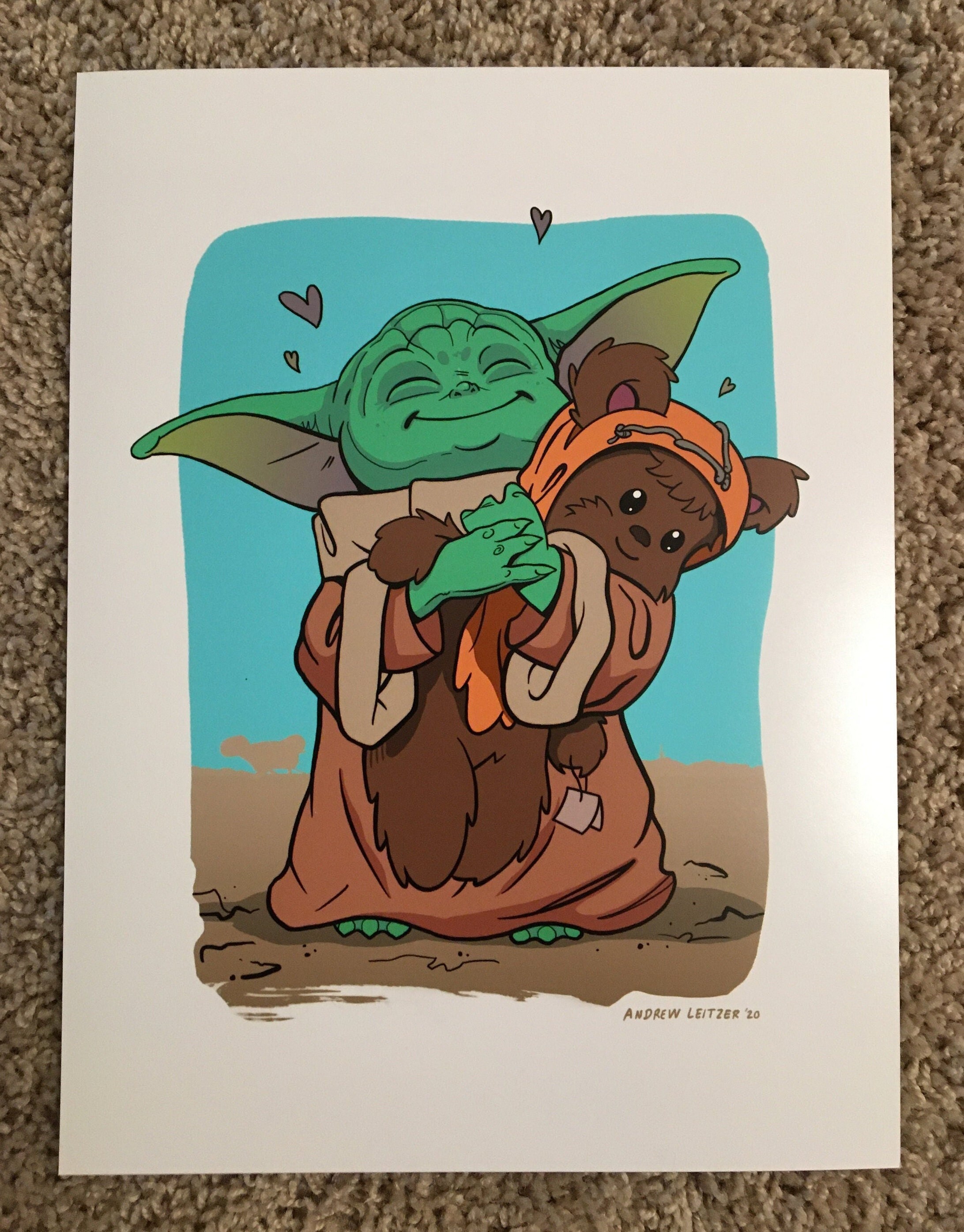 Baby Ewok Drawing