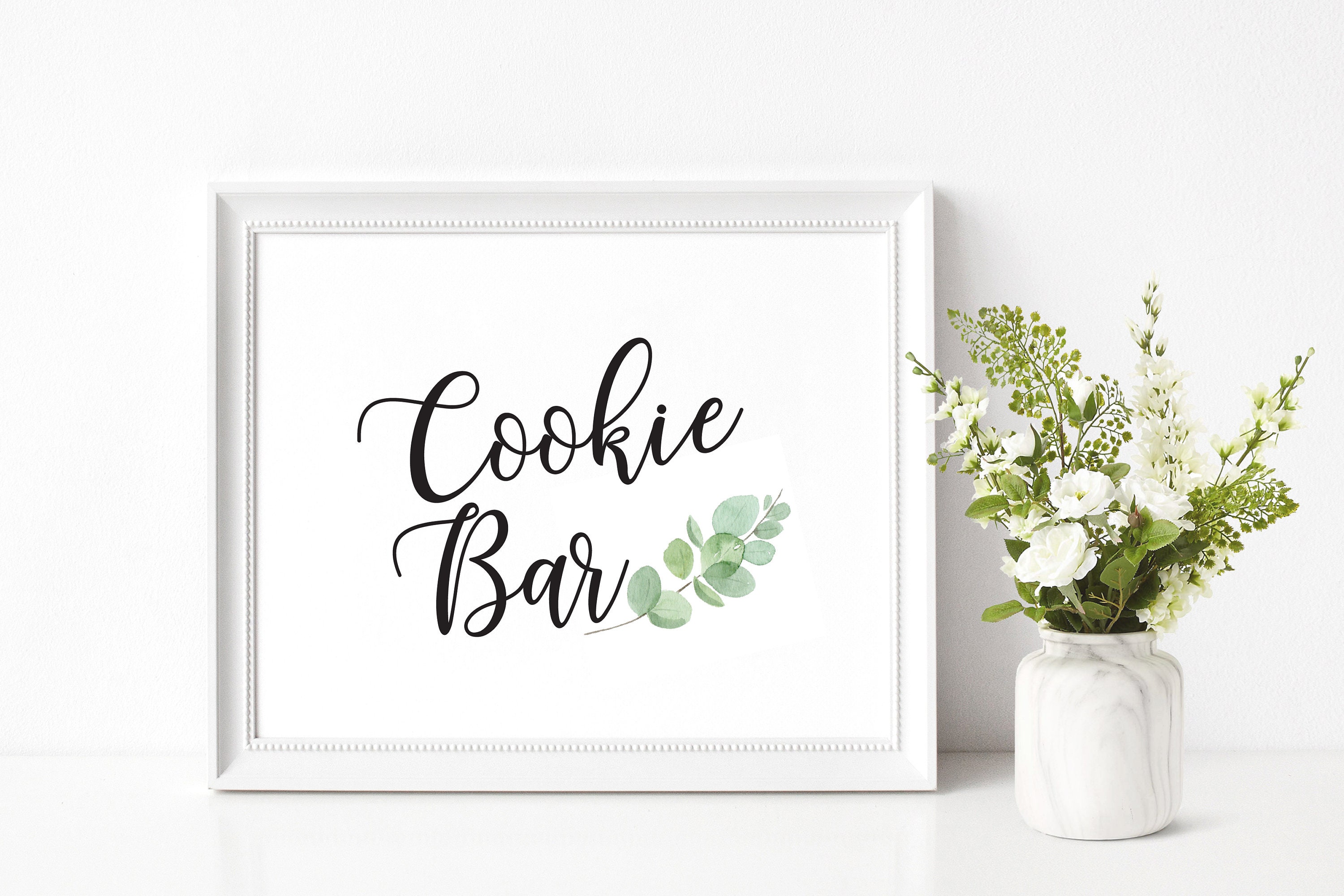 WEDDING PRINTABLE Cookie Bar Wedding Signs Digital Download - Etsy