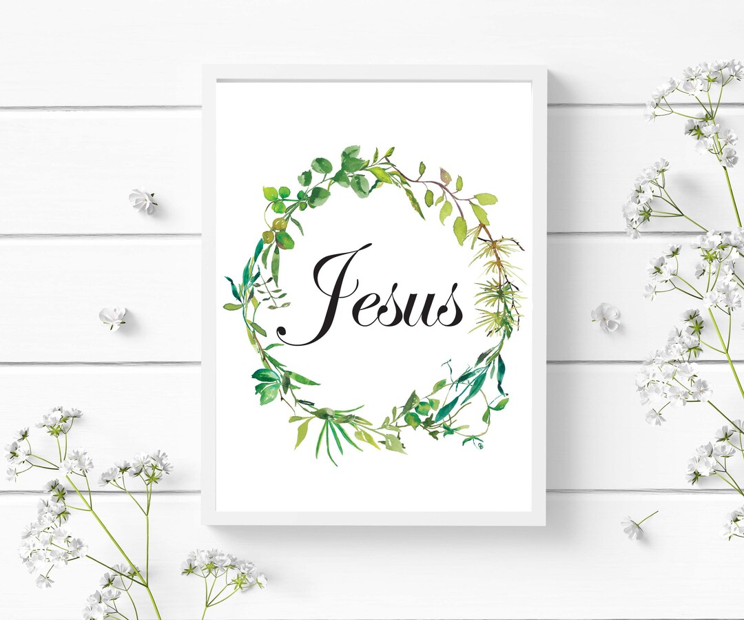 Bible Verse Printable Art Scripture Art Printable | Modern Scripture ...