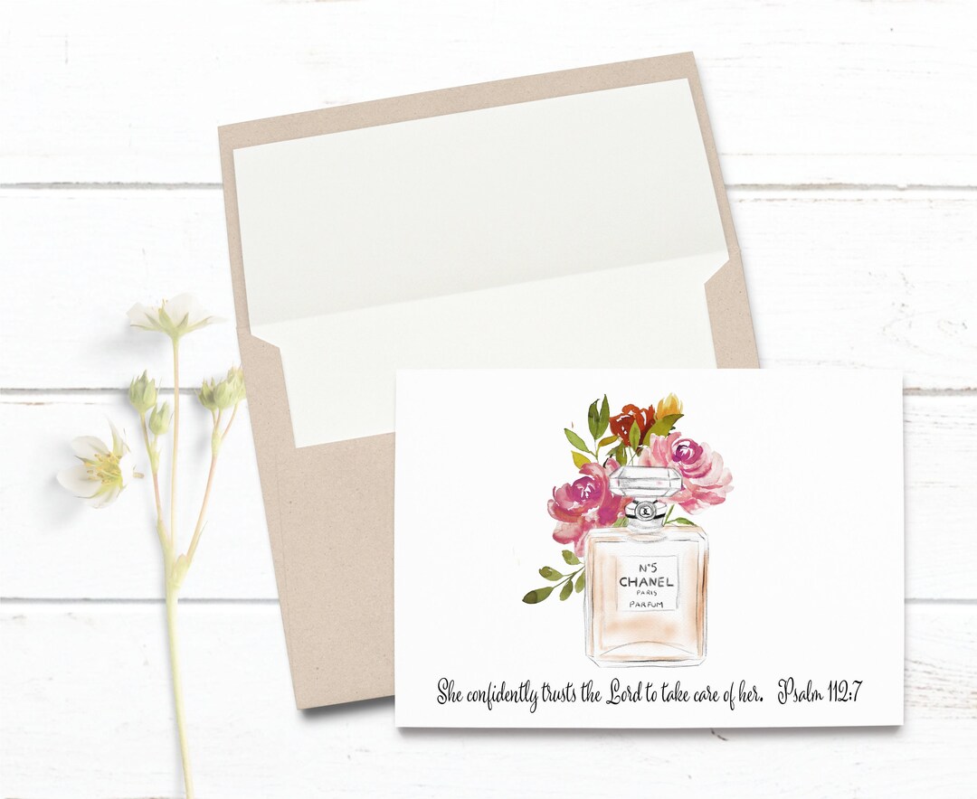 Flower Card Printable Digital Download - Etsy