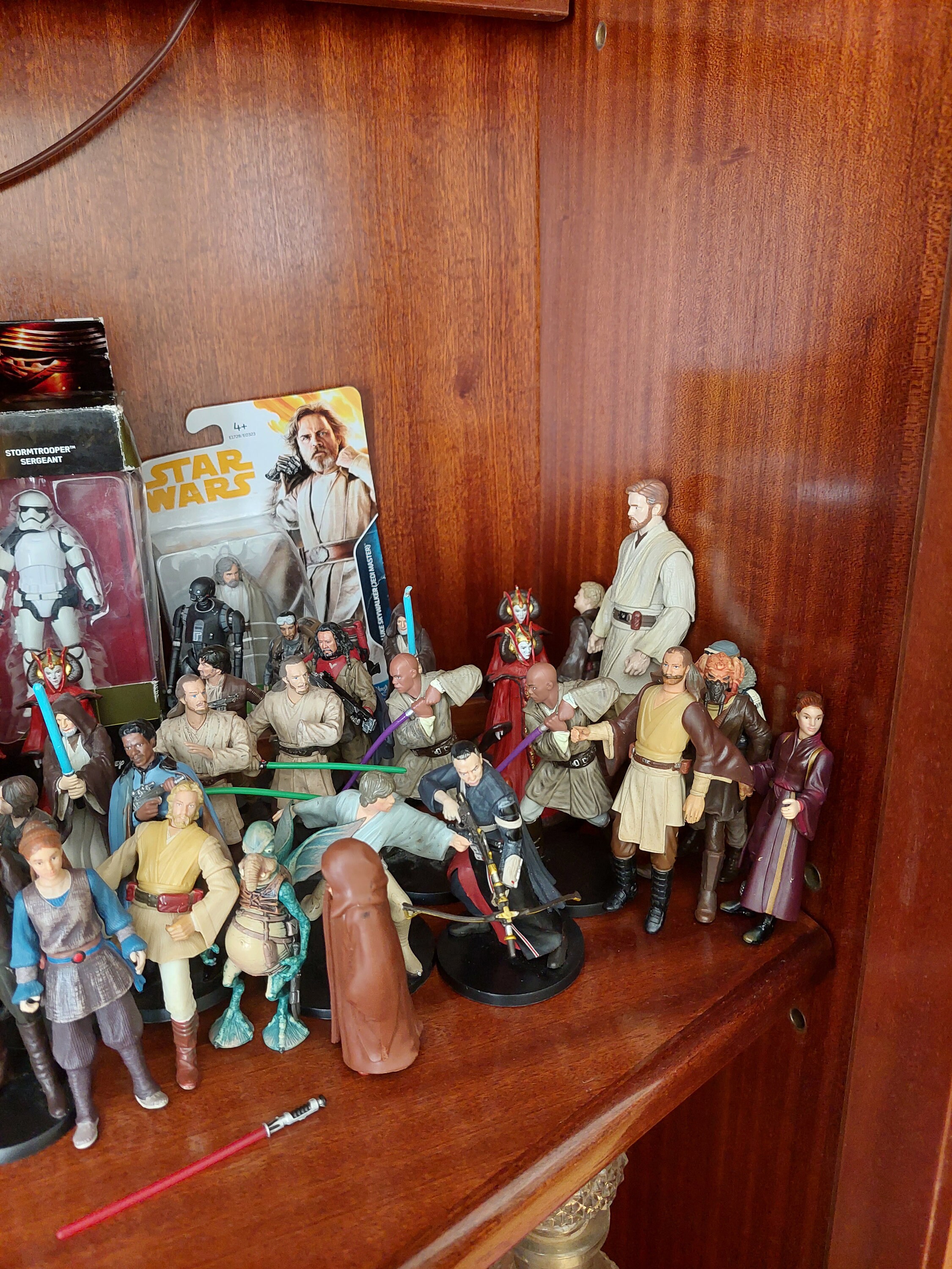 Star Wars Collection Action Figures Ships the Force Jedi - Etsy