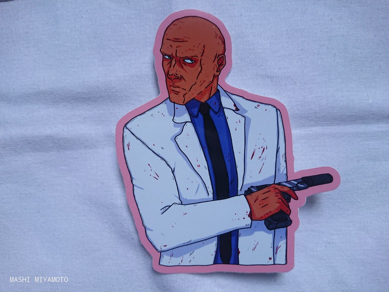 HOTLINE MIAMI Characters Vinyl Stickers - Etsy