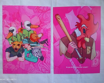 Hotline Miami Jacket Mask - Etsy