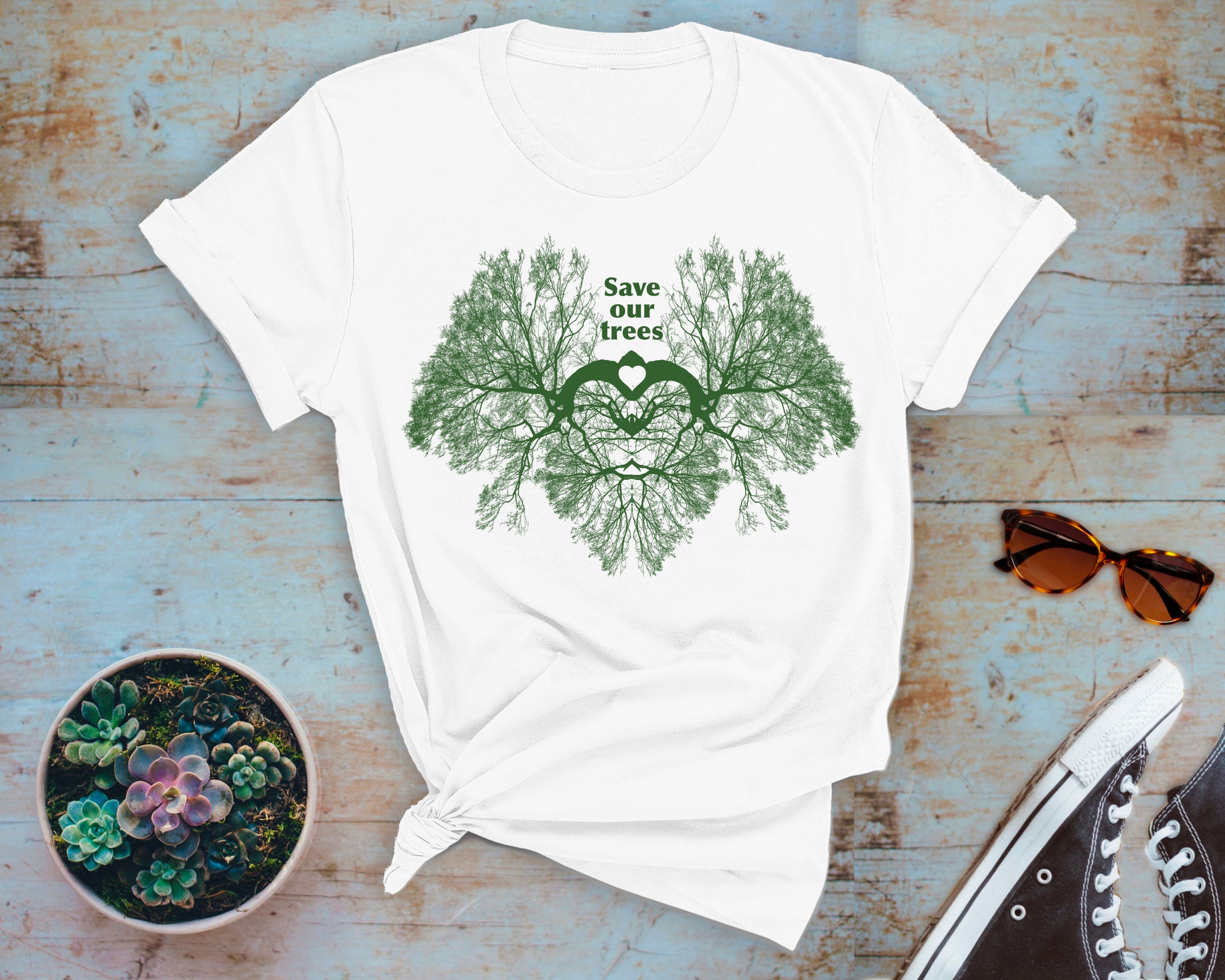 Save Our Trees Shirt Tree Branch Lungs Art Shirt Save the | Etsy