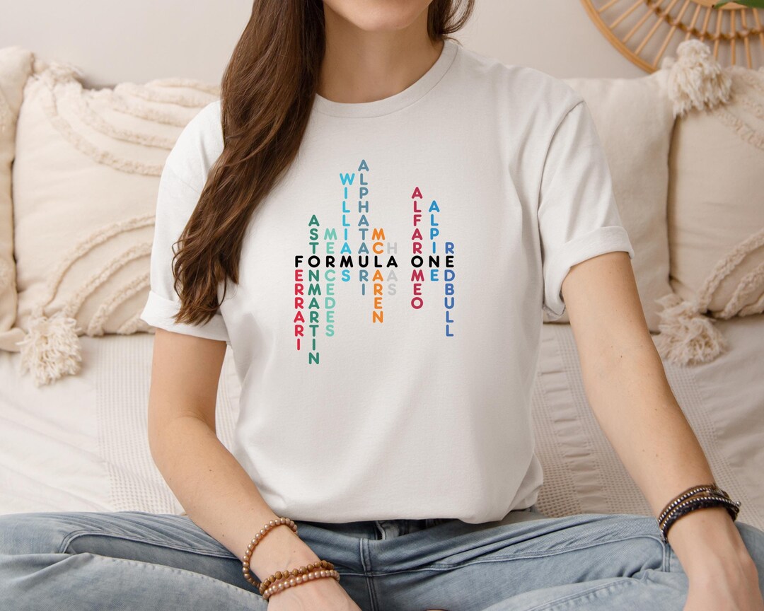 Formula 1 Shirt, Racing Team, F1 Racing T-shirt, Formula One, Formula 1 ...