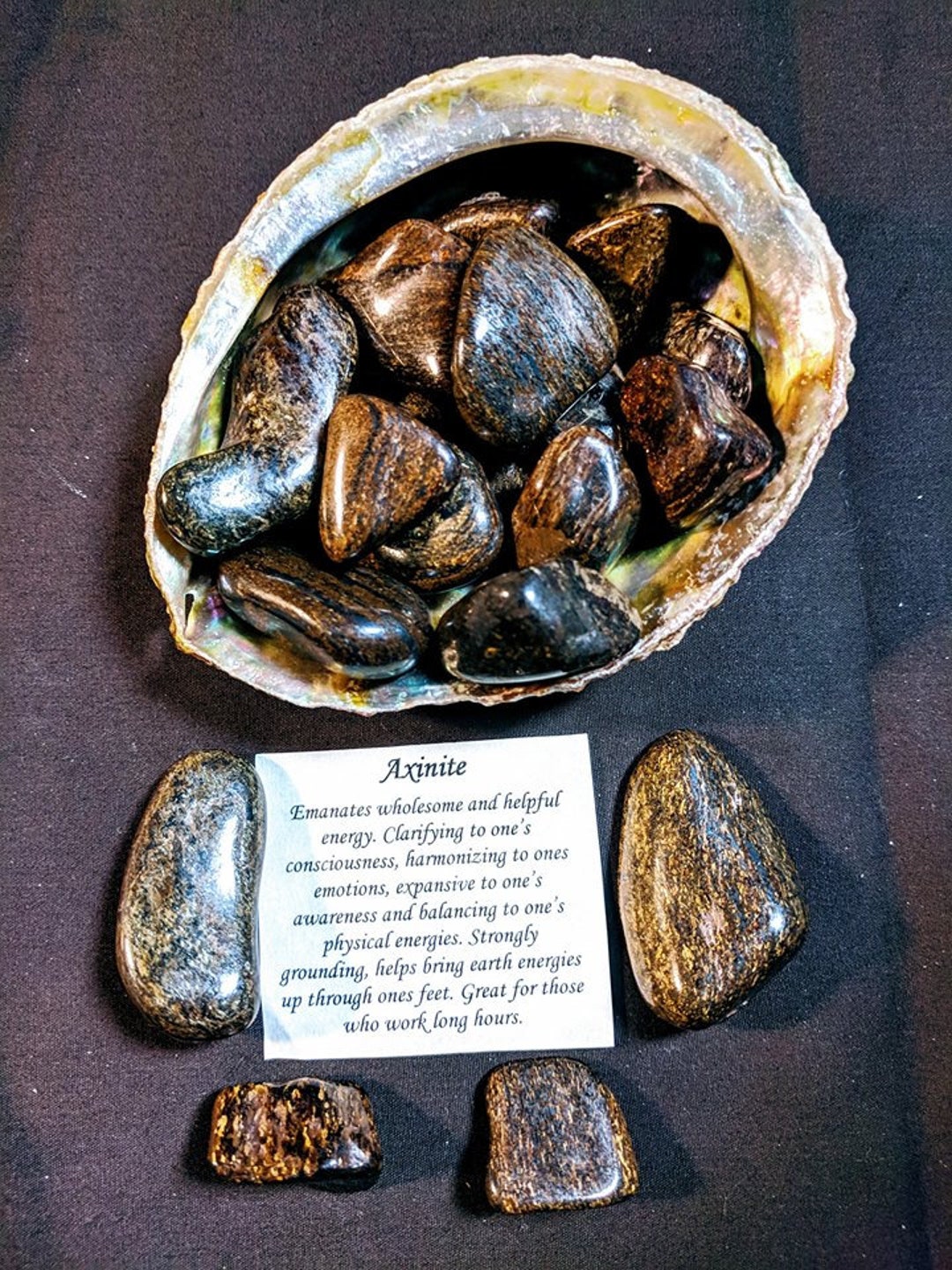 Bronzite Tumbled Stone - Etsy