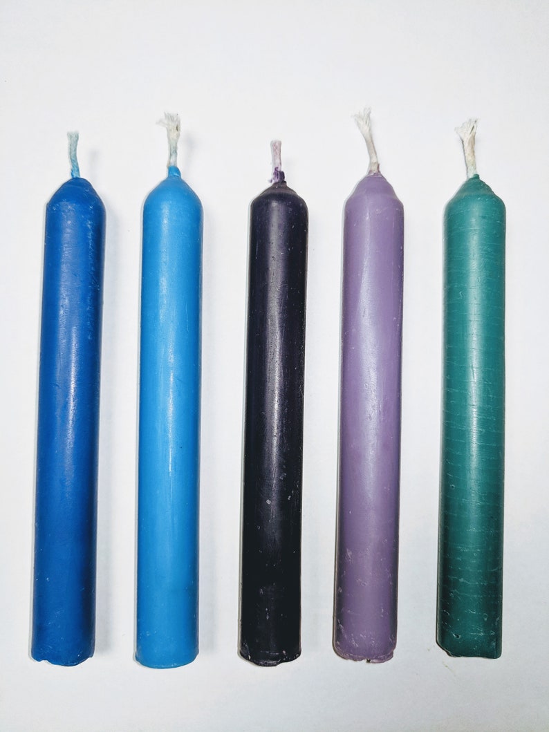6 Homemade Ritual/chime Candles | Etsy