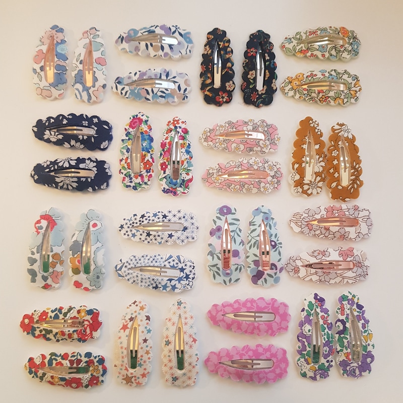 Snap Hair Clips - Etsy