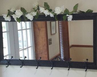 Rustic style mirror | Etsy