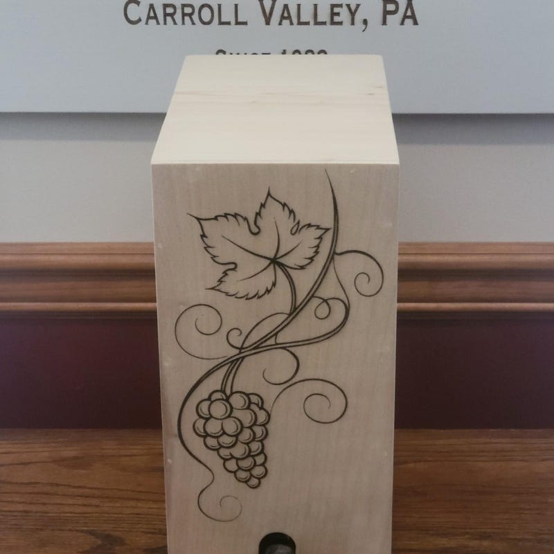 Boxed Wine Cover - Etsy
