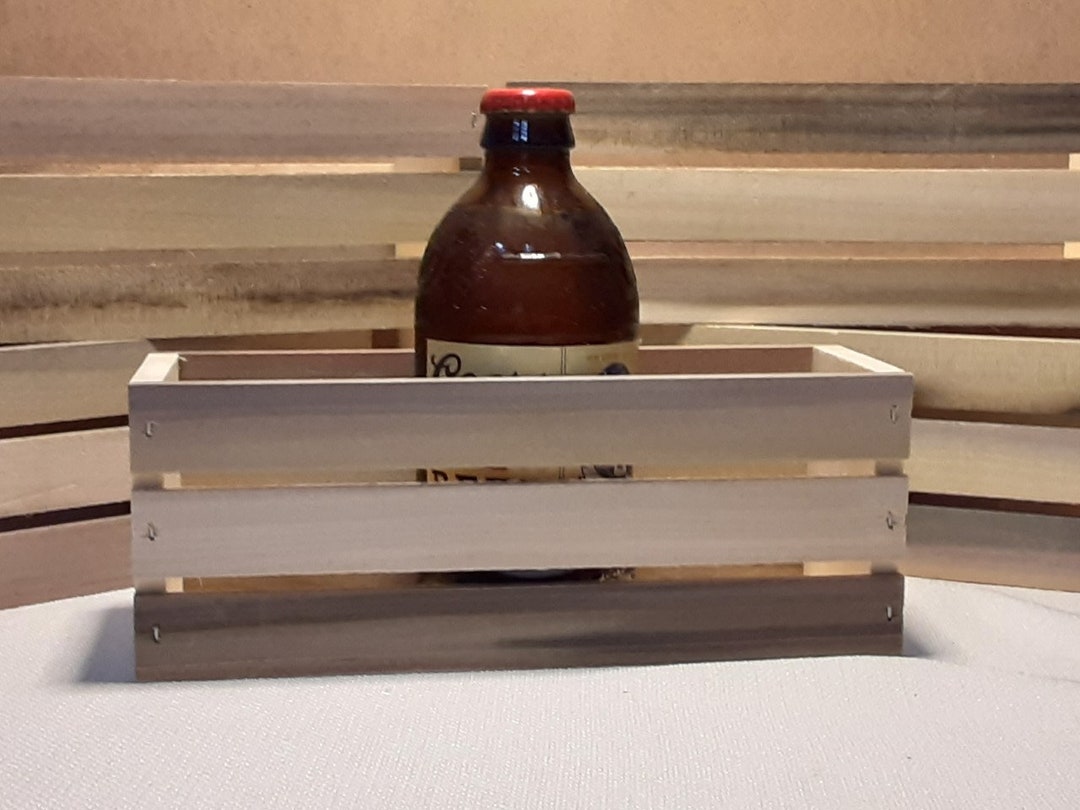 Small Rustic Wood Crates: Craft Storage, Set of 5 - Etsy