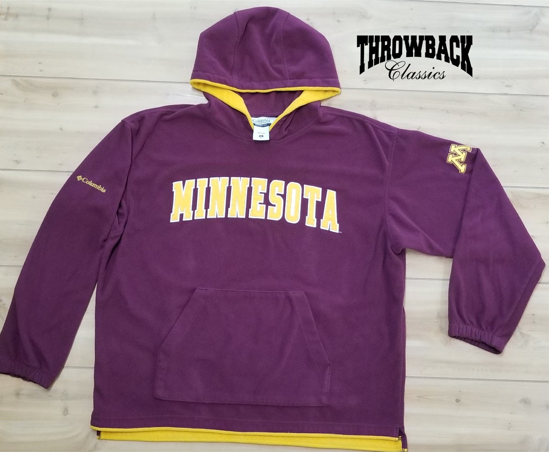 Columbia University of Minnesota Gophers Fleece Sweatshirt Pullover ...