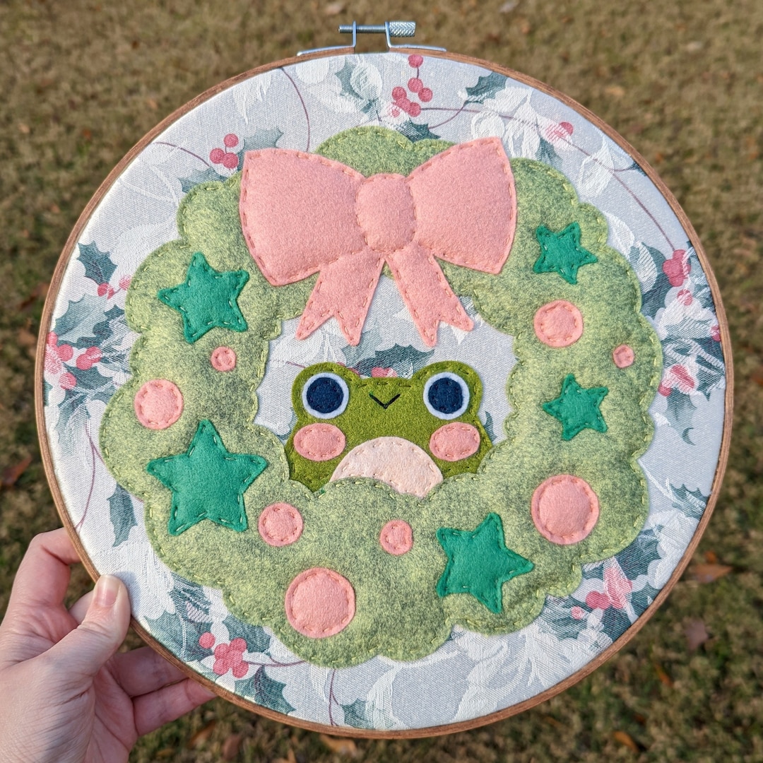 Frog Wreath - Etsy