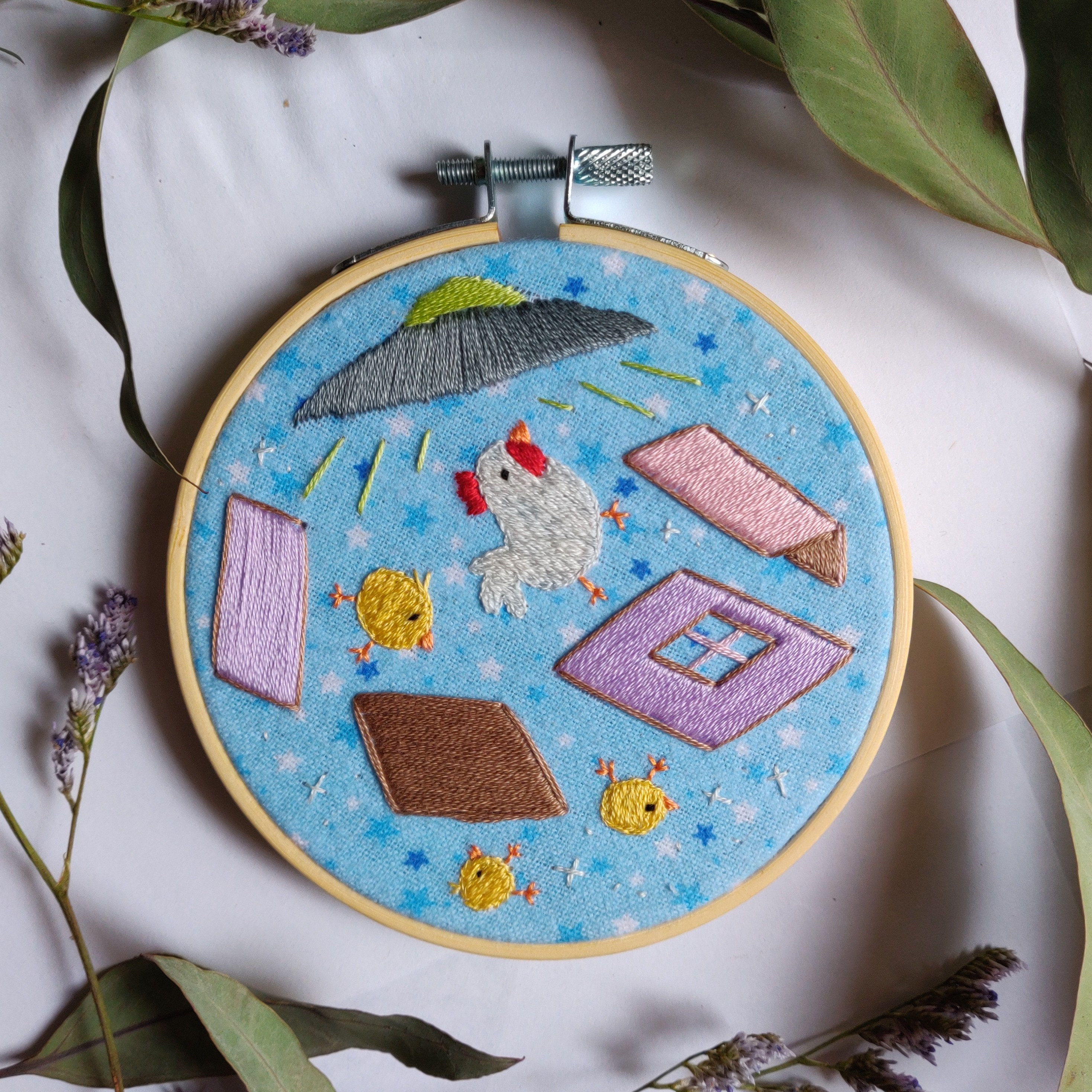 PDF Embroidery Pattern Video Tutorials stitch guide color | Etsy