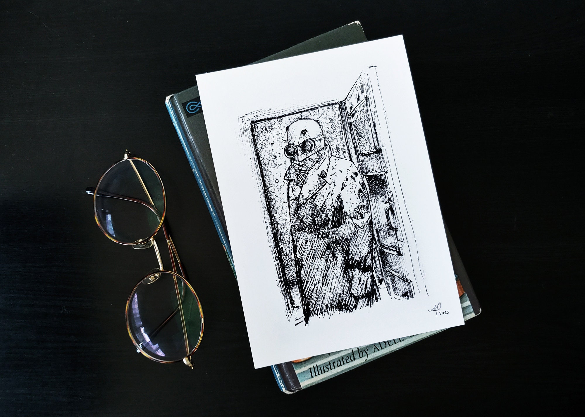 Invisible Person Drawing