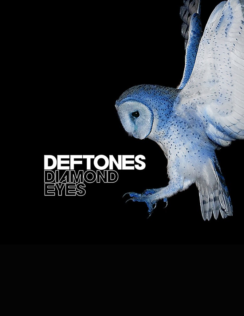 Deftones Diamond Eyes Album Owl Art Print (digital Download) - Etsy