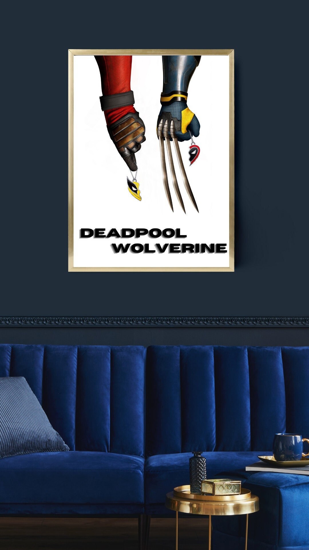 Deadpool and Wolverine Poster, Movie Poster, Deadpool and Wolverine ...