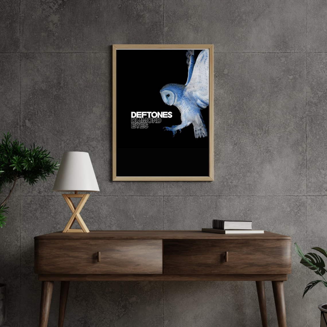 Deftones Diamond Eyes Album Owl Art Print (digital Download) - Etsy
