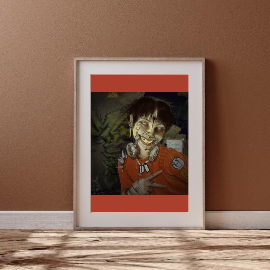 Machine Girl Band Poster, Machine Girl Album Cover, Machine Girl Band ...