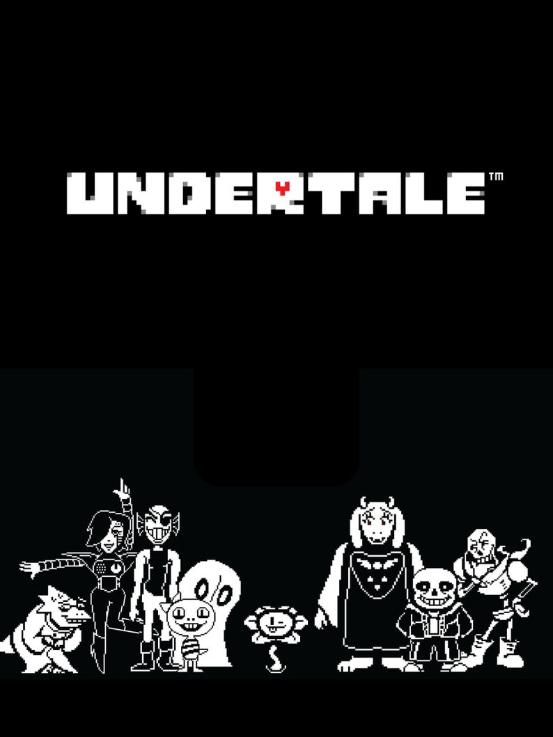 Undertale Wall Art, Undertale Wallpaper, Undertale Stay Determined ...