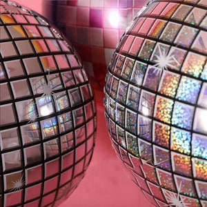 22 Jumbo Disco Ball Balloon / Dance Party / New Years Eve / Disco Party ...