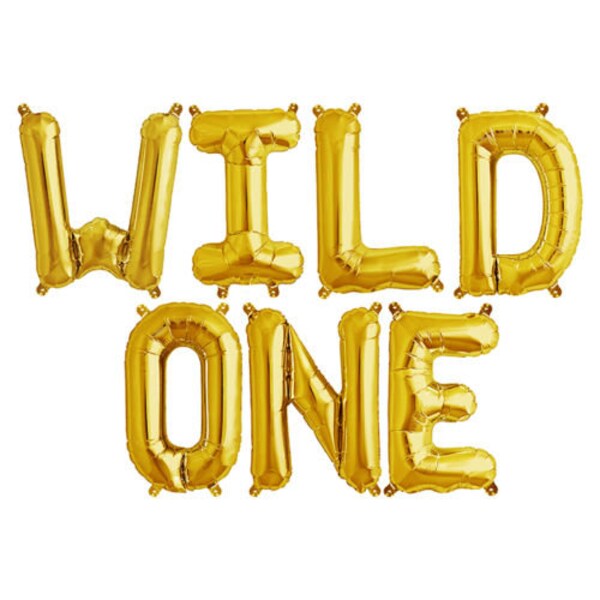 Wild One Balloon - Etsy