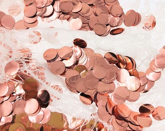Rose Gold Confetti - Etsy