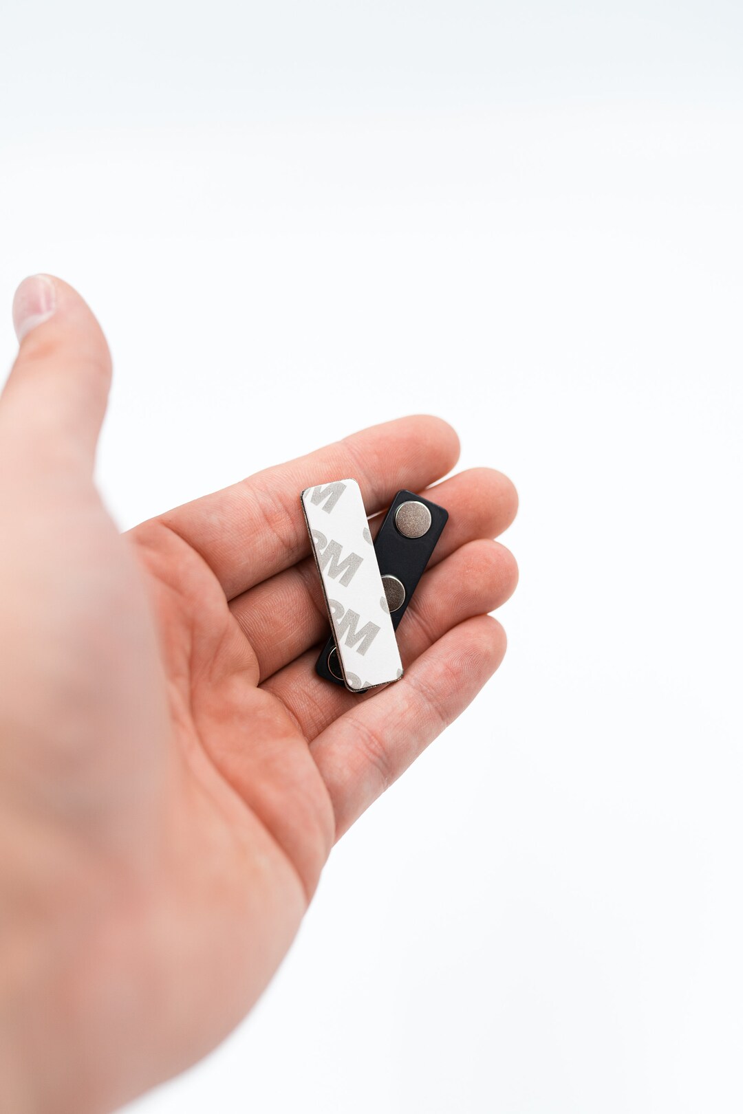 Magnetic Name Tag Backing 3M Self Adhesive Strong Name Badge Neodyium ...