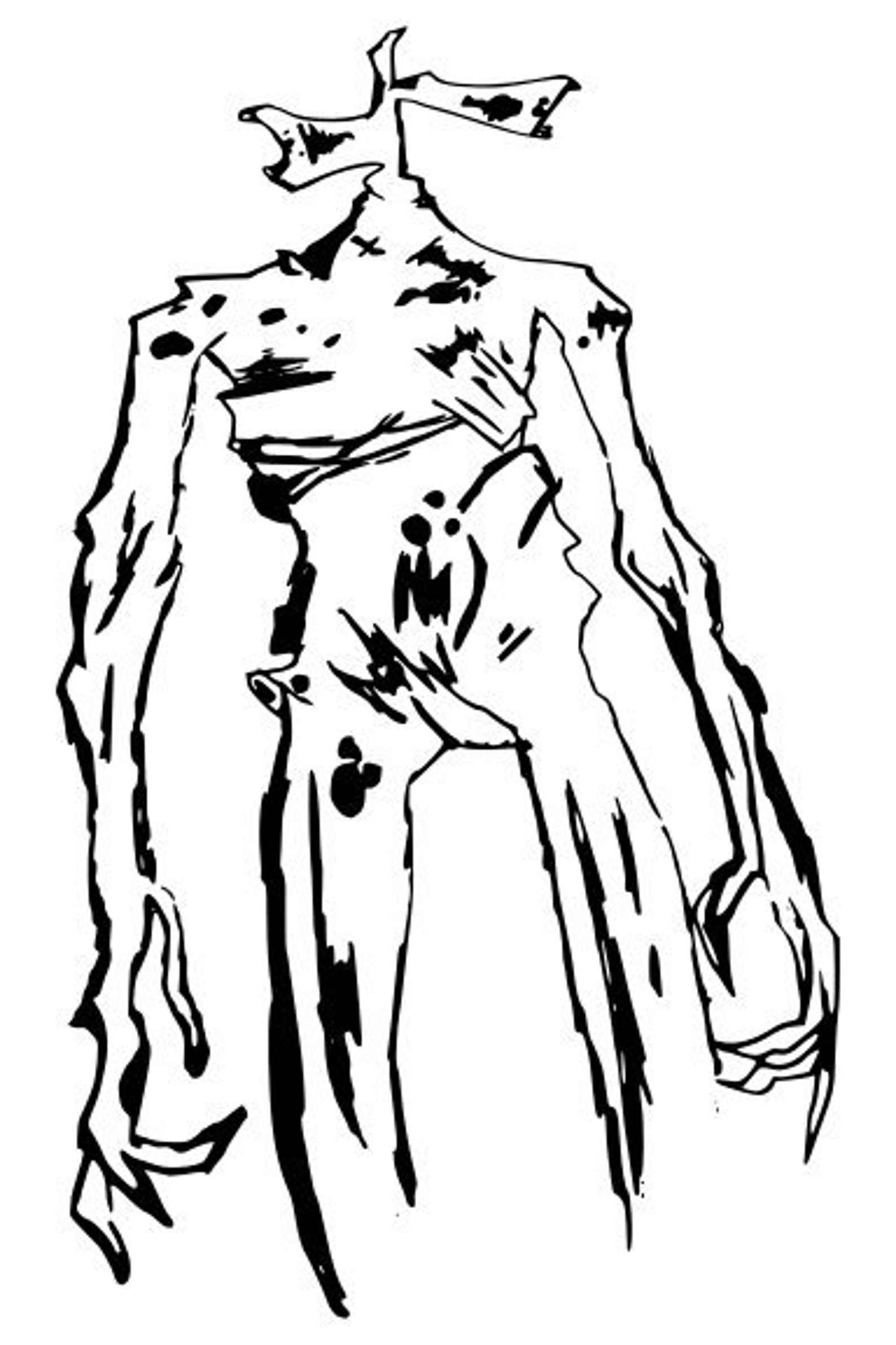 Siren Head SVG DXF PNG Instant Digital Download for Laser Engraving ...