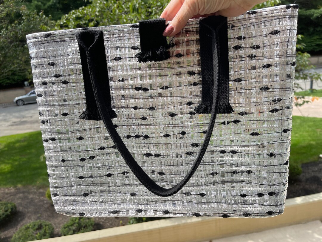 Bag for Stadium Clear Vinyl Bag Quilt Bag Waterproof Bag Medium Ladies ...