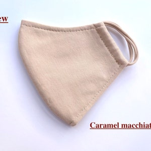 Small Adult Face Mask: Reusable Cotton Jersey, Adjustable Loops - Etsy