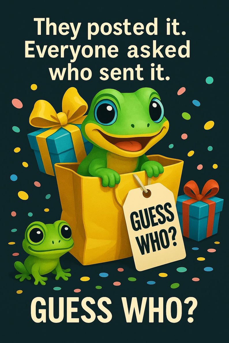 Lizard Lizard Lizard — Why Did Someone Send This?? Viral Mystery Gift ...
