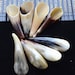 1PCS Hand-made Polished Ox Horn Skull Pure Natural Horns DIY Crafts ...