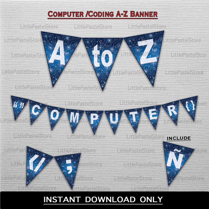 Computer Theme Party Package, Coding Theme Party Package, Programmer ...
