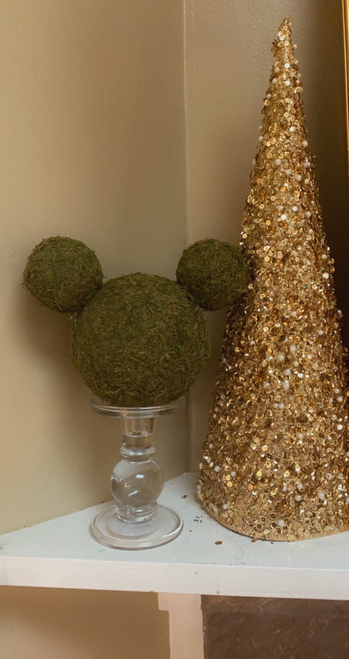 Mickey Mouse Topiary Mickey Mouse Grasshead Centerpiece - Etsy