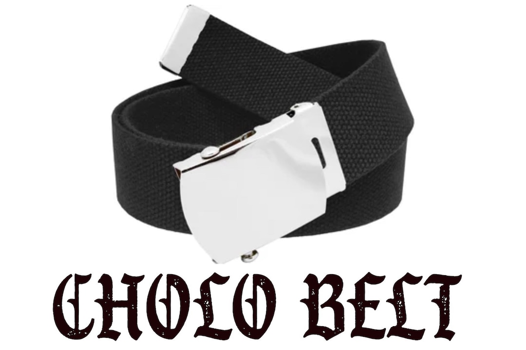 Military Style Canvas Cholo Belt - Etsy