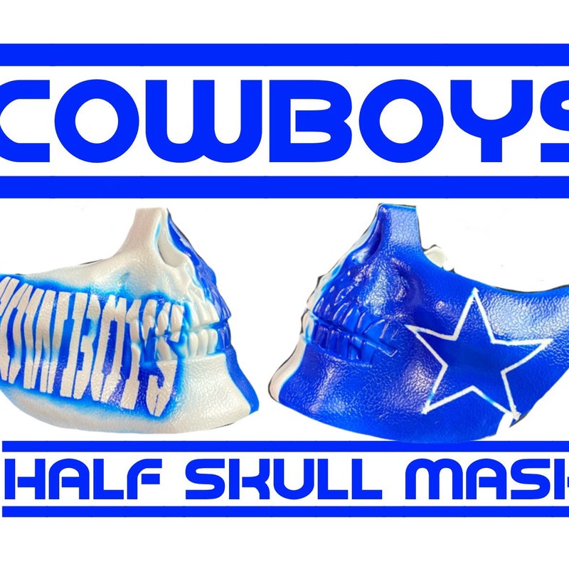 Dallas Cowboys Mask - Etsy