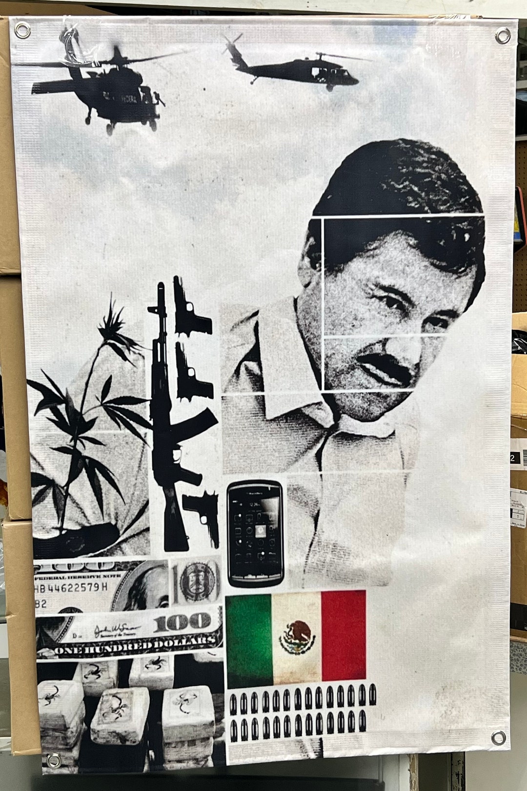 2x3 El Chapo Banner - Etsy