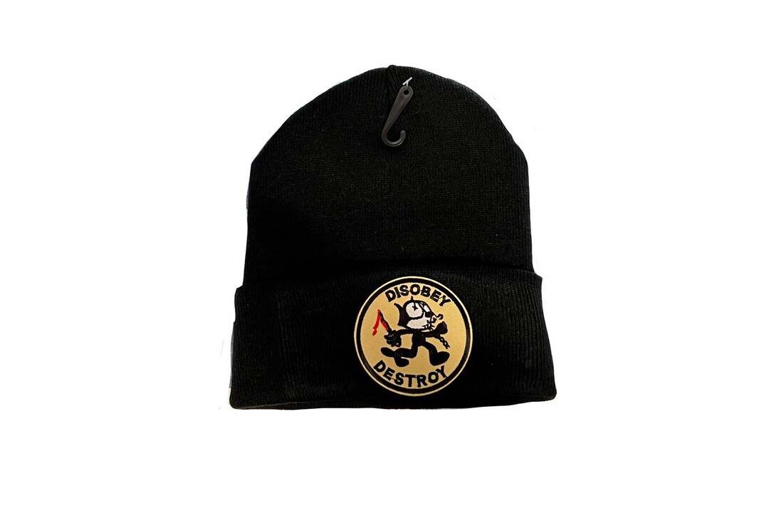 Felix. the Cat Destroy Beanie. - Etsy